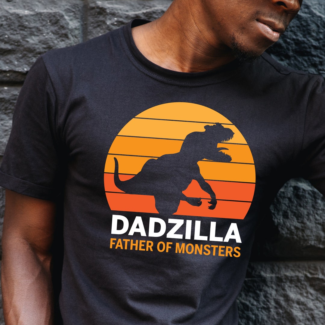 Dadzilla Father of Monsters .svg Decal - Etsy