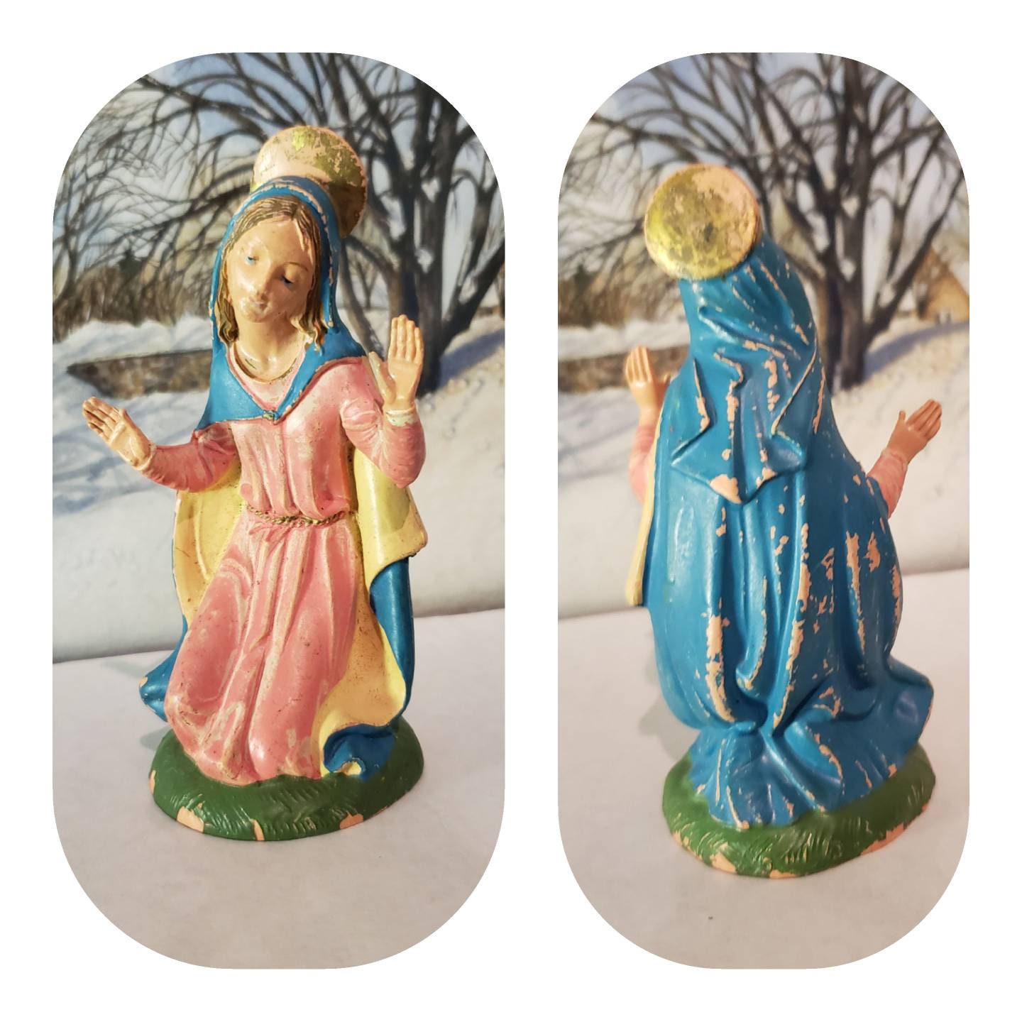 Fontanini Virgin Mary Nativity Figurine , Made in Italy Spider Number 2 ...