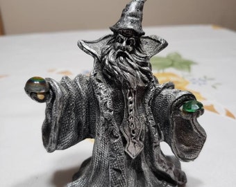 Home Décor Statues Resin Wizard Statue #1 Magical Fantasy Decor etna.com.pe