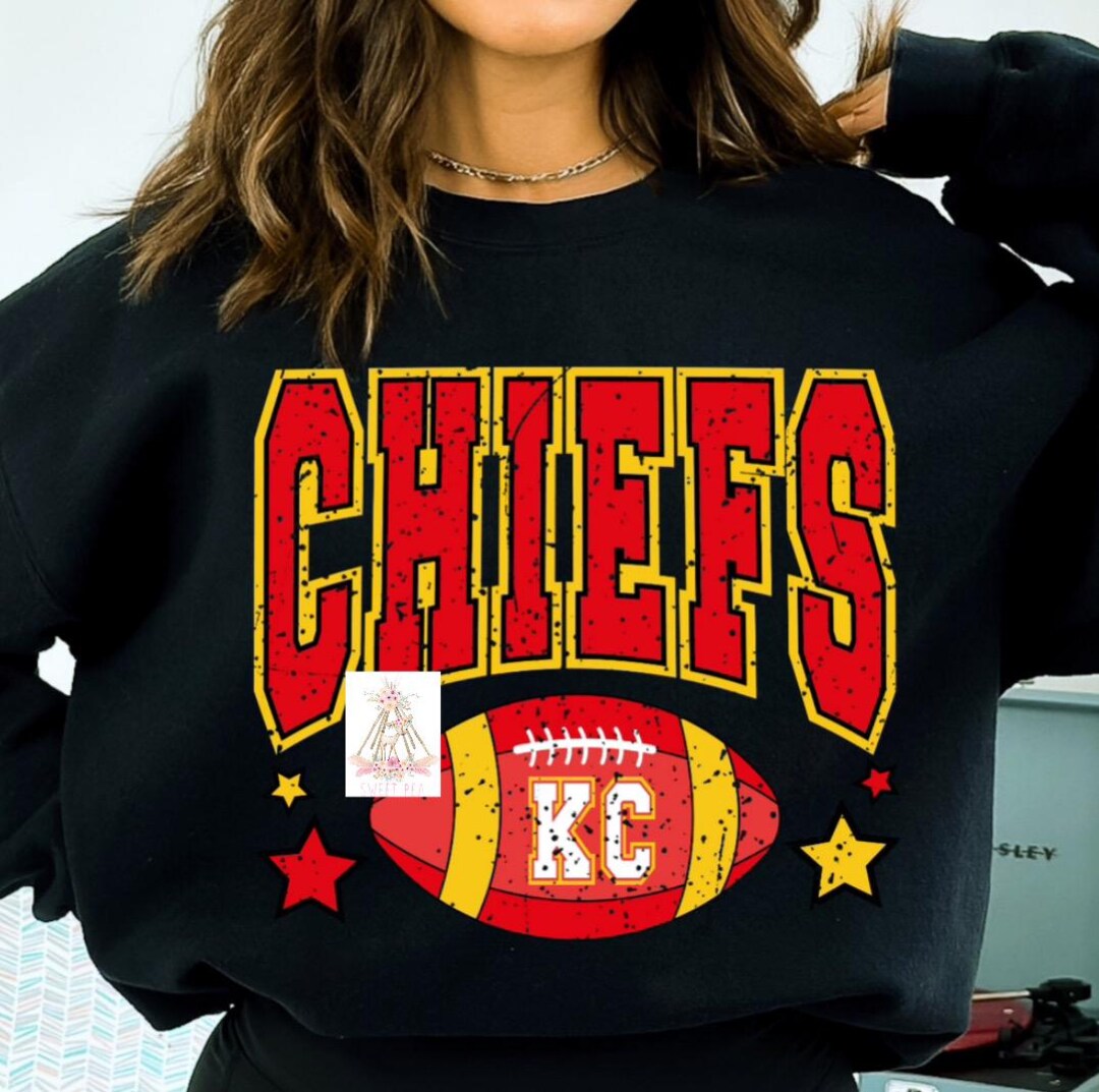 Kansas City Chiefs Retro Chiefs. Chiefs Sweatshirt and Tees. - Etsy
