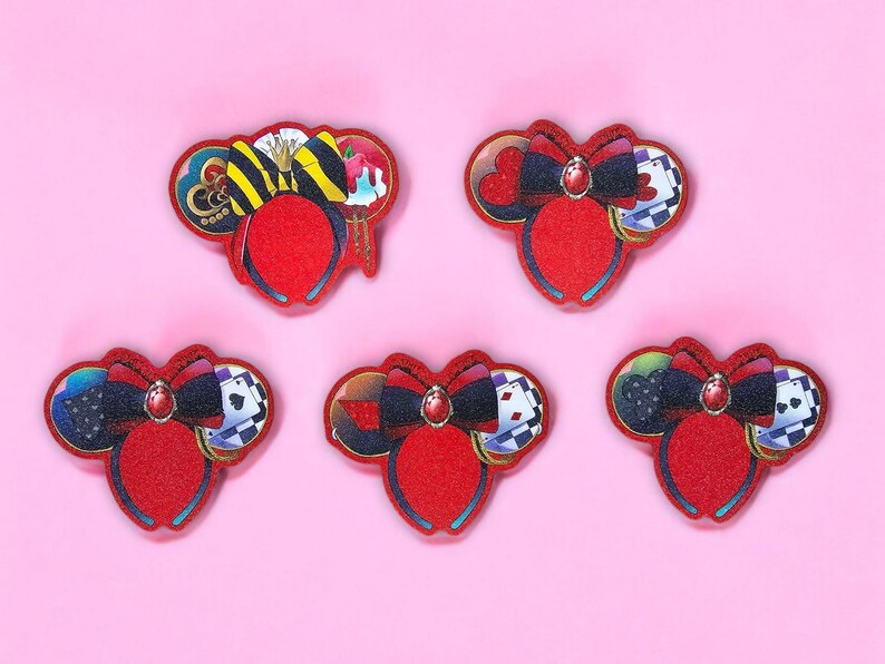 DISCONTINUING! TWST | Mouse Ears Glitter Die-cut Stickers - Etsy