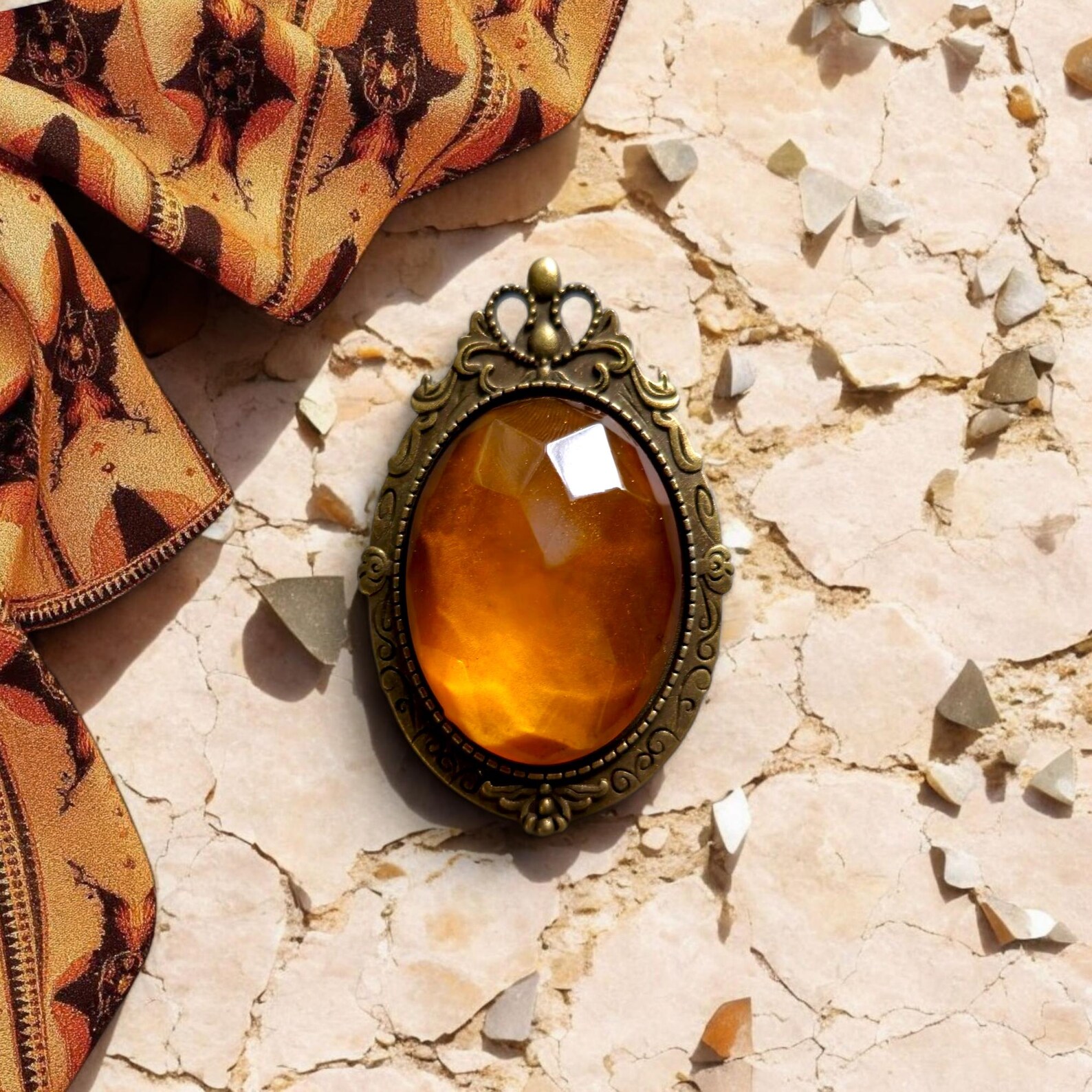 TWST | Dorm Coloured Gem Brooch - Etsy