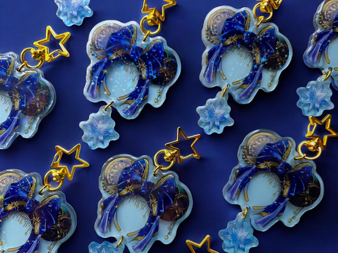 DISCONTINUIING! TWST | Mouse Ears (dance & Wishes) Holo Epoxy Acrylic ...