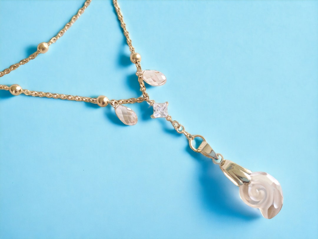 DISCONTINUING! TWST | Sea Witch Layered Crystal Necklace (overblot Azul ...