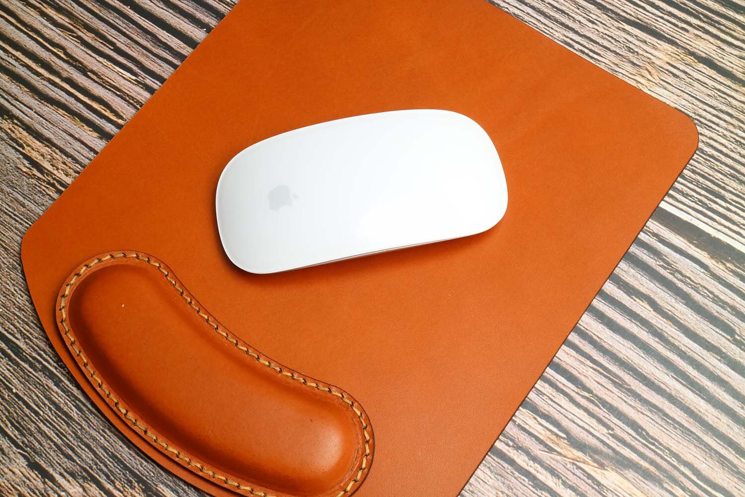 Faux Leather Mouse Pad Office Desk Pad Corporate Gift - Etsy