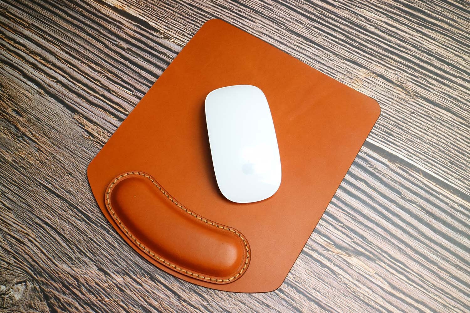 Faux Leather Mouse Pad Office Desk Pad Corporate Gift - Etsy