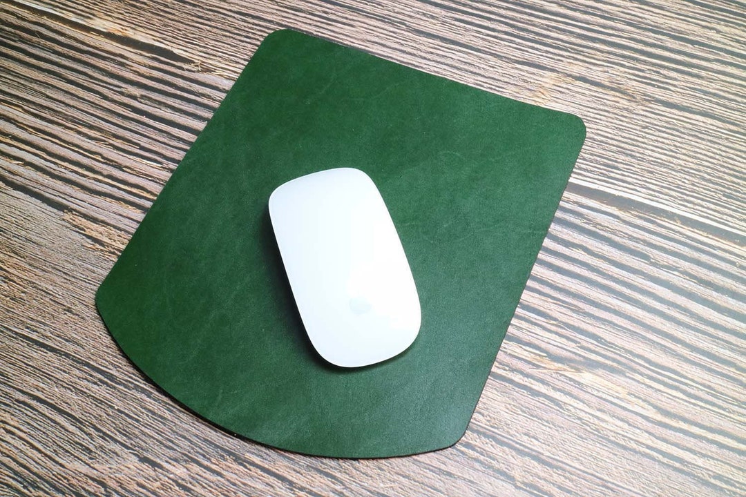 Leather Mouse Pad, Handmade Mousepad - Etsy