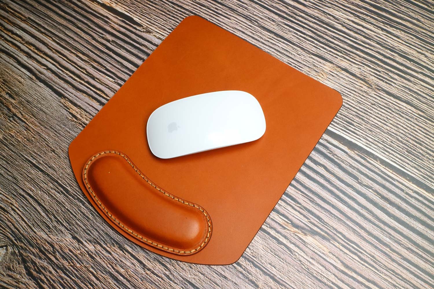Faux Leather Mouse Pad Office Desk Pad Corporate Gift - Etsy