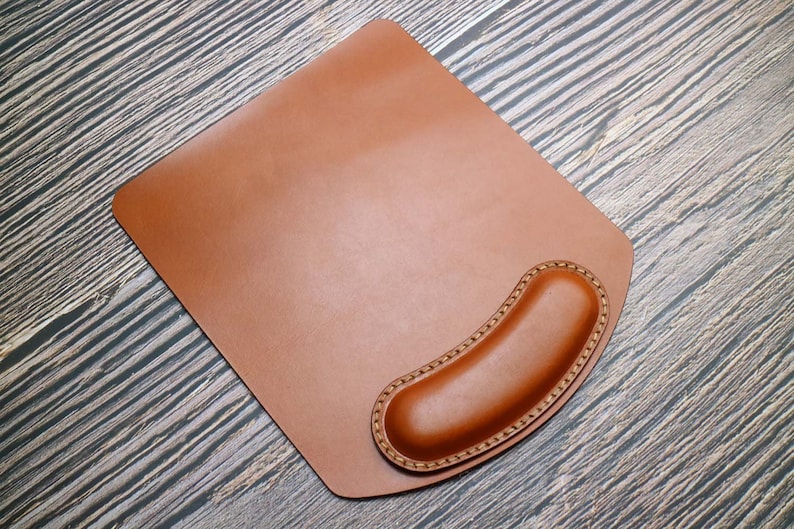 Faux Leather Mouse Pad Office Desk Pad Corporate Gift - Etsy
