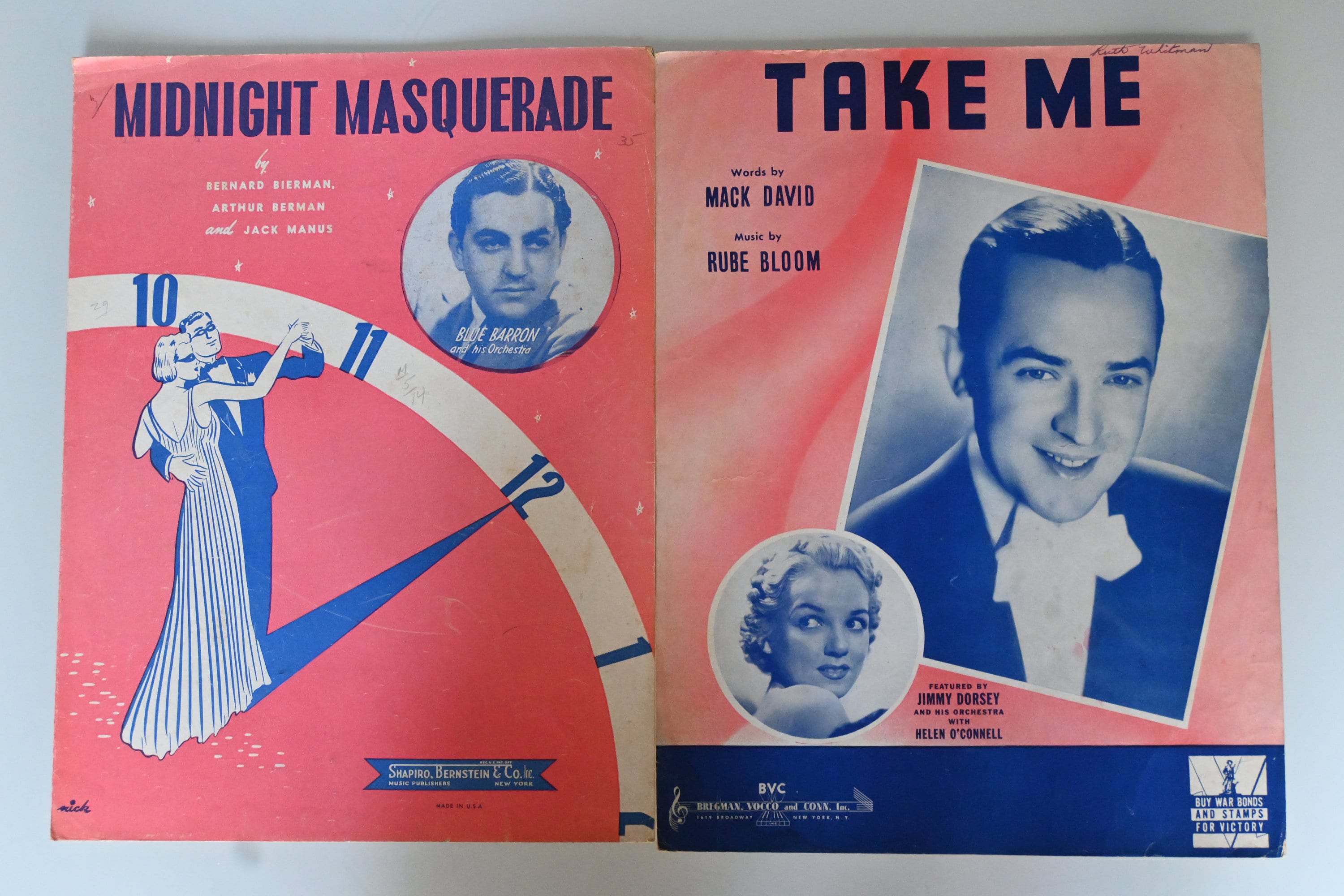 Popular Songs of the 1940s - Lot of 11 - Etsy