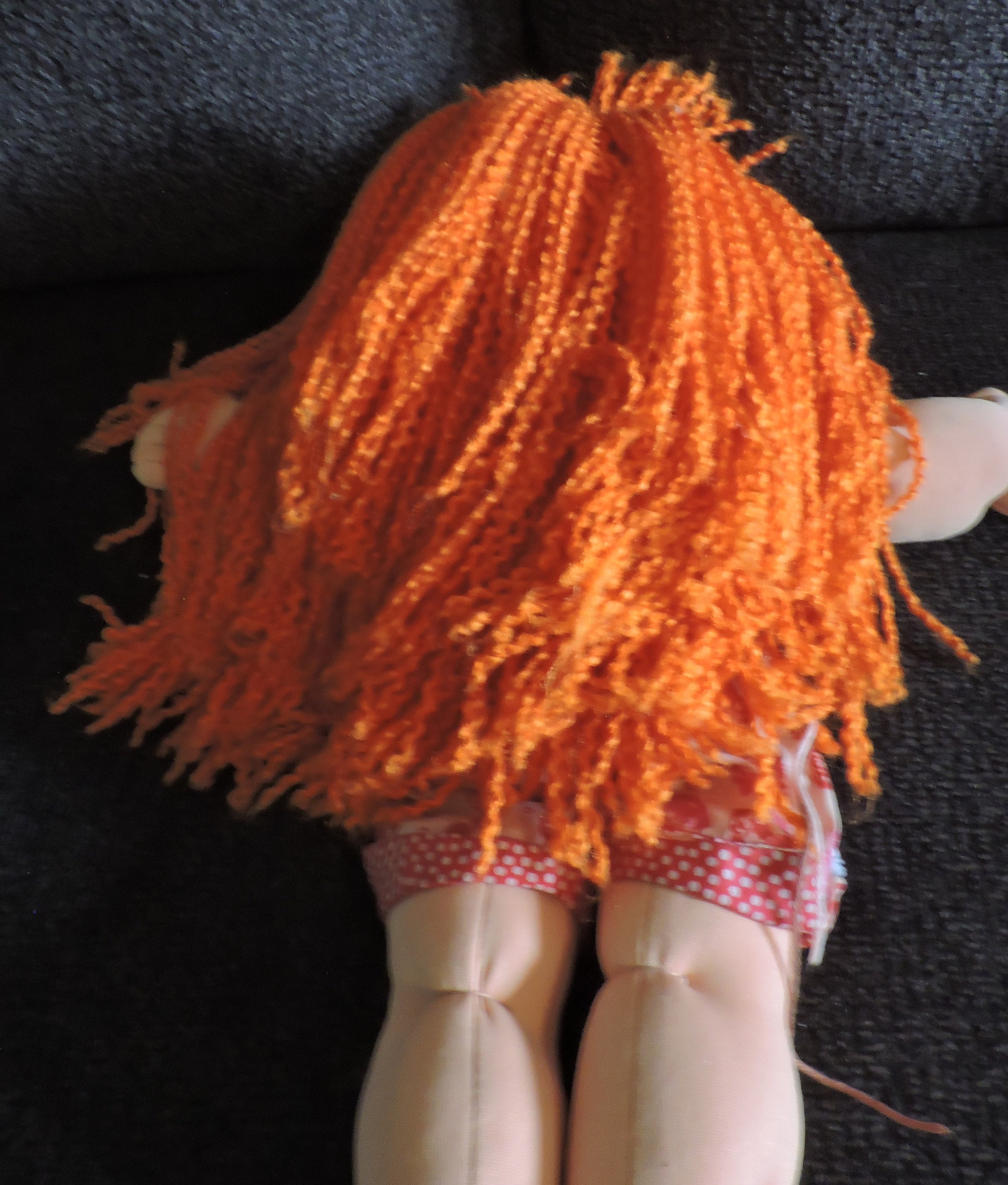Vintage Red Haired Cabbage Patch Doll 1979 - 1983 Mattel First Edition ...