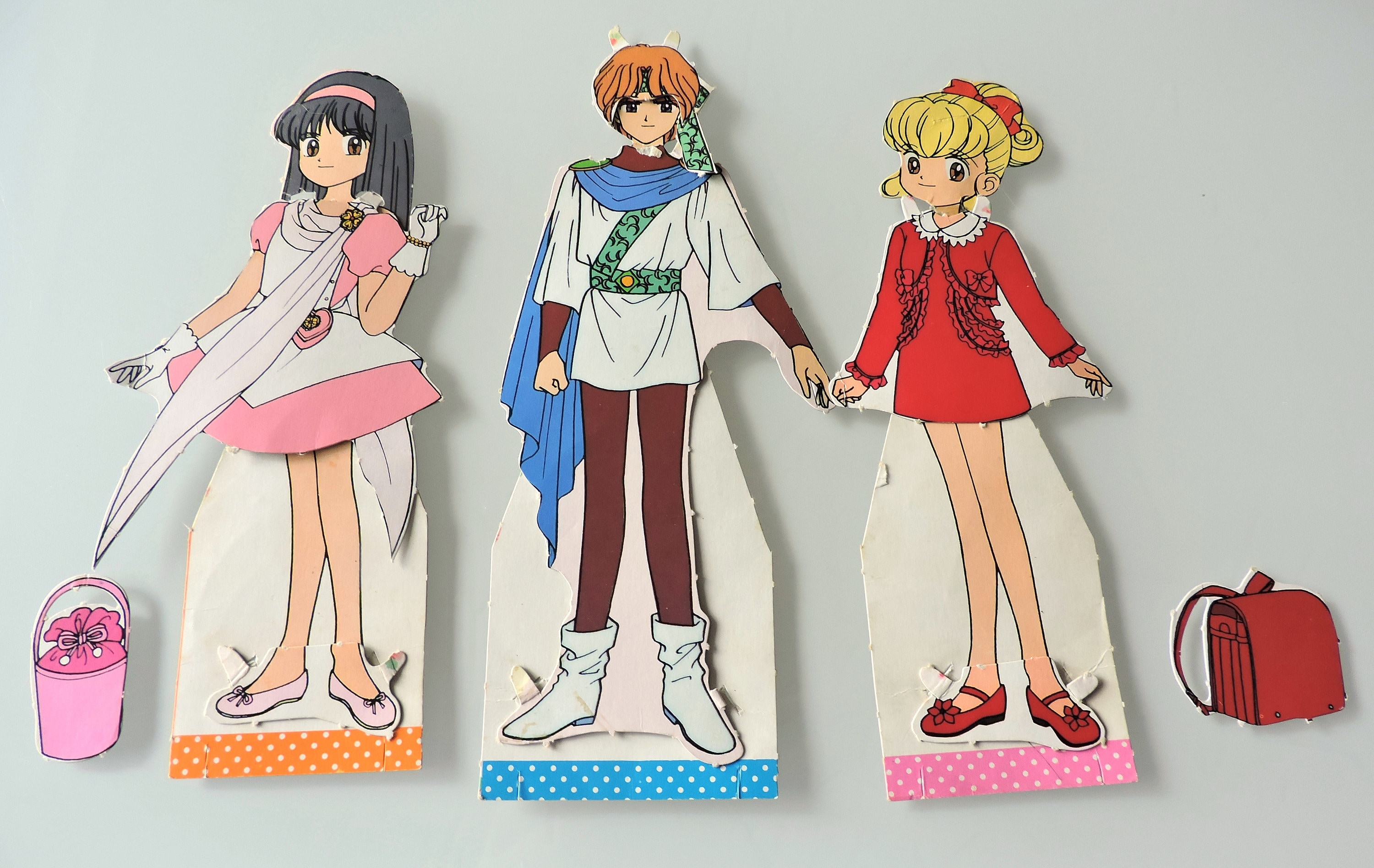 Japanese Anime Paper Dolls - Etsy