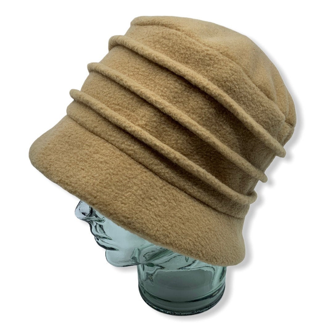 8 COLORS. Polar Fleece Bell Hat ( LEILA ). Warm and Comfortable. Made ...