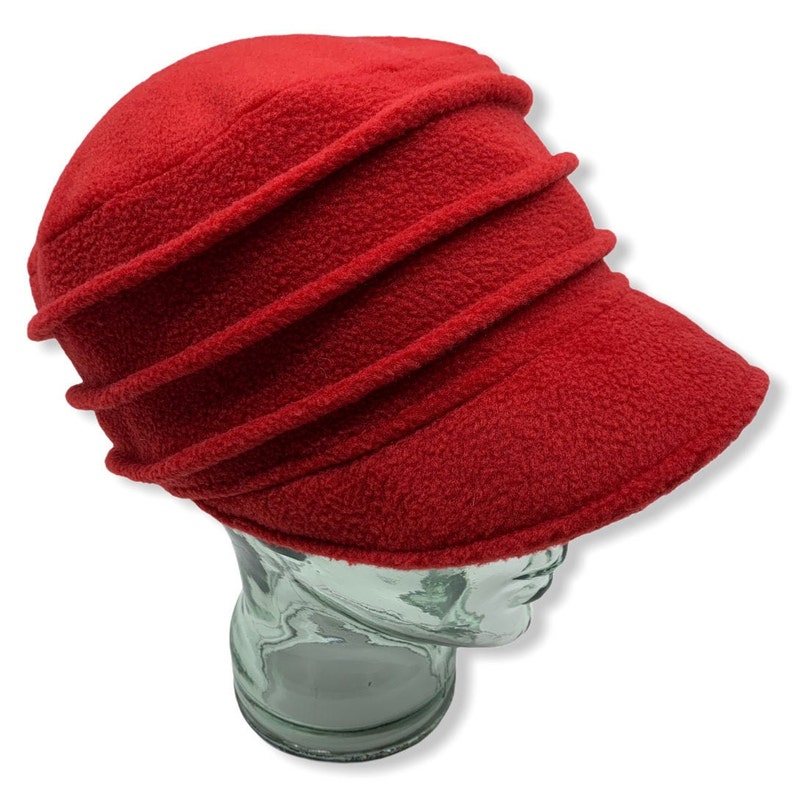 8 COLORS. Polar Fleece Cap ( EMA ), Warm and Comfortable. Made in ...