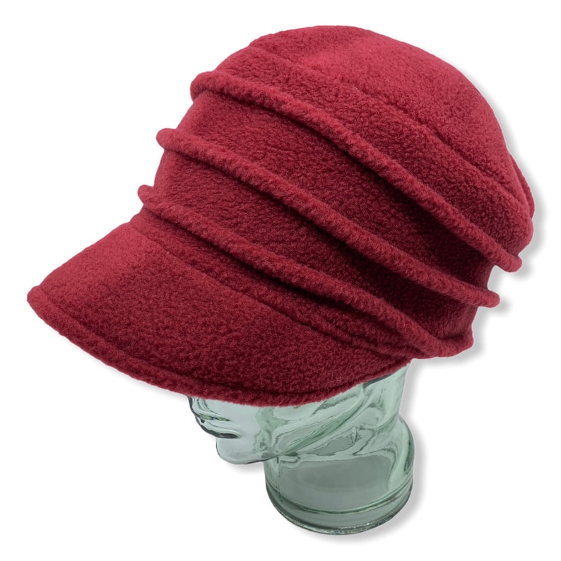 8 COLORS. Polar Fleece Cap ( EMA ), Warm and Comfortable. Made in ...