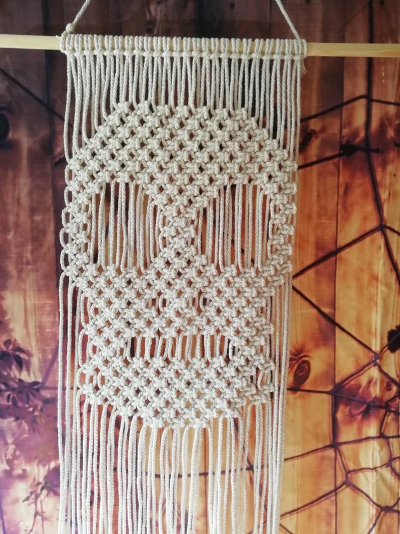 Macrame Skull Wall Hanging - Etsy