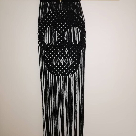 Macrame Skull Wall Hanging | Etsy