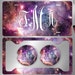Space Nebula Monogram License Plate, License Plate Frame Custom, Car ...