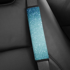 Custom License Plate Glitter Ombre Turquoise , License Plate Frame ...