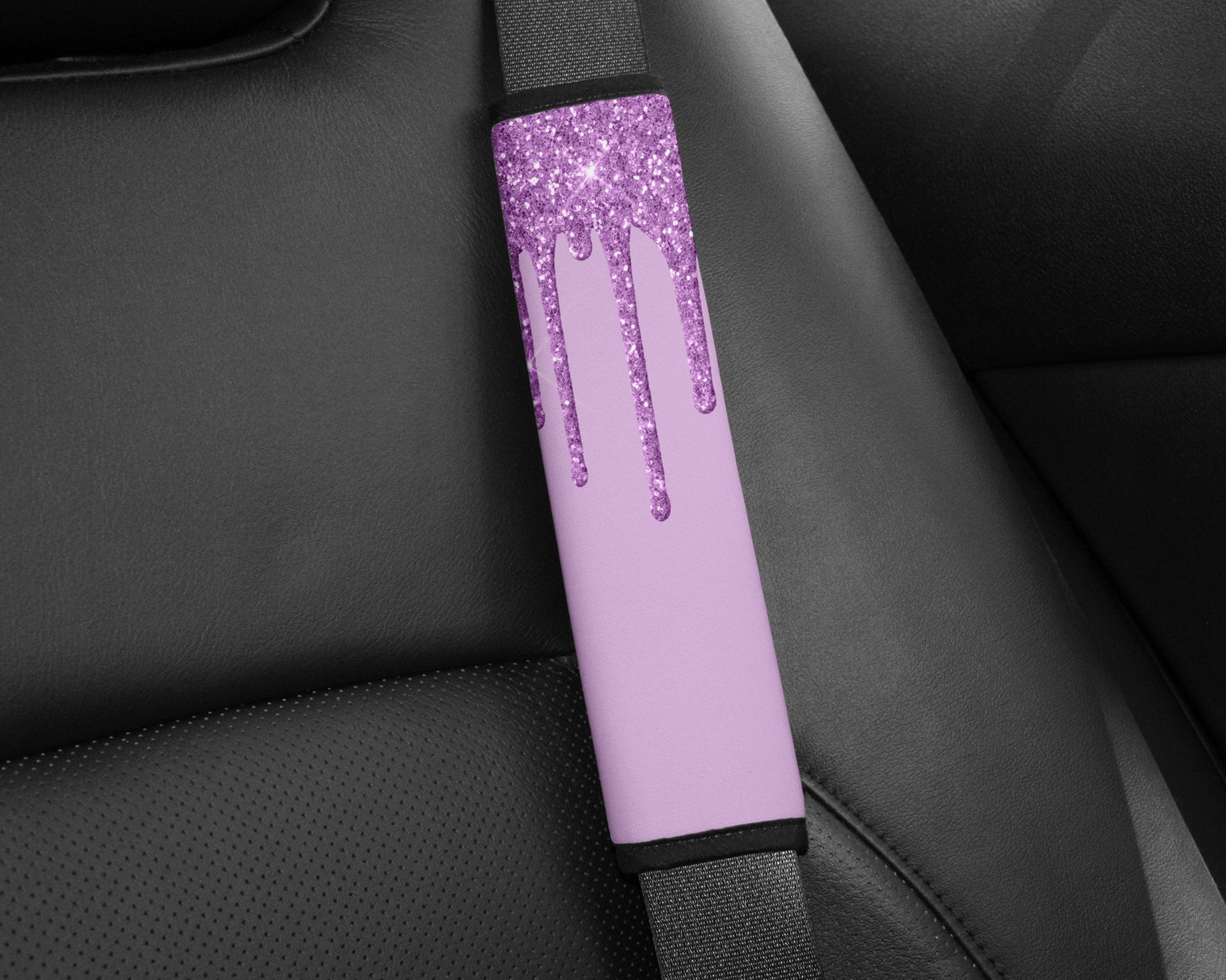 Purple Glitter Drip License Plate License Plate Frame Custom - Etsy