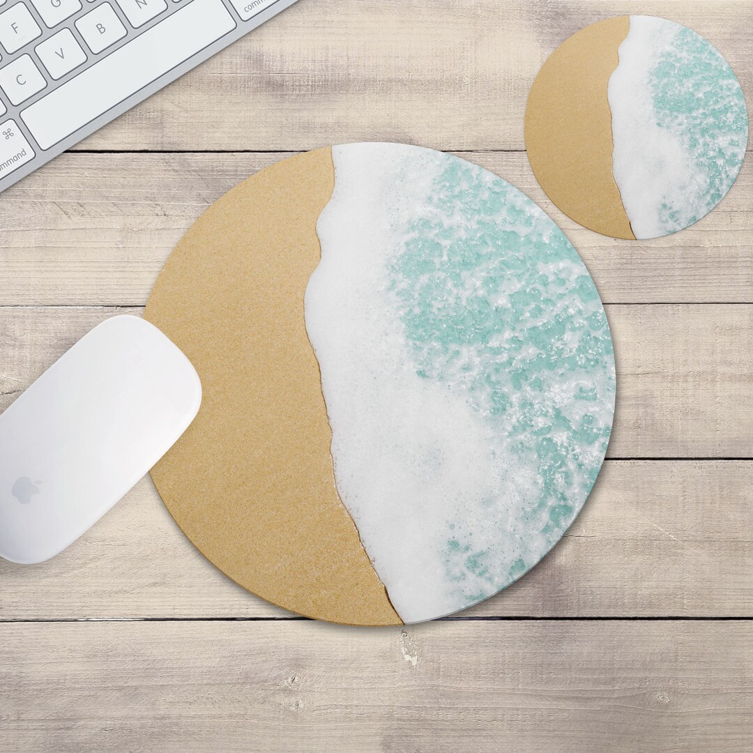 Sandy Beach Mouse Pad And/or Coaster C101 - Etsy