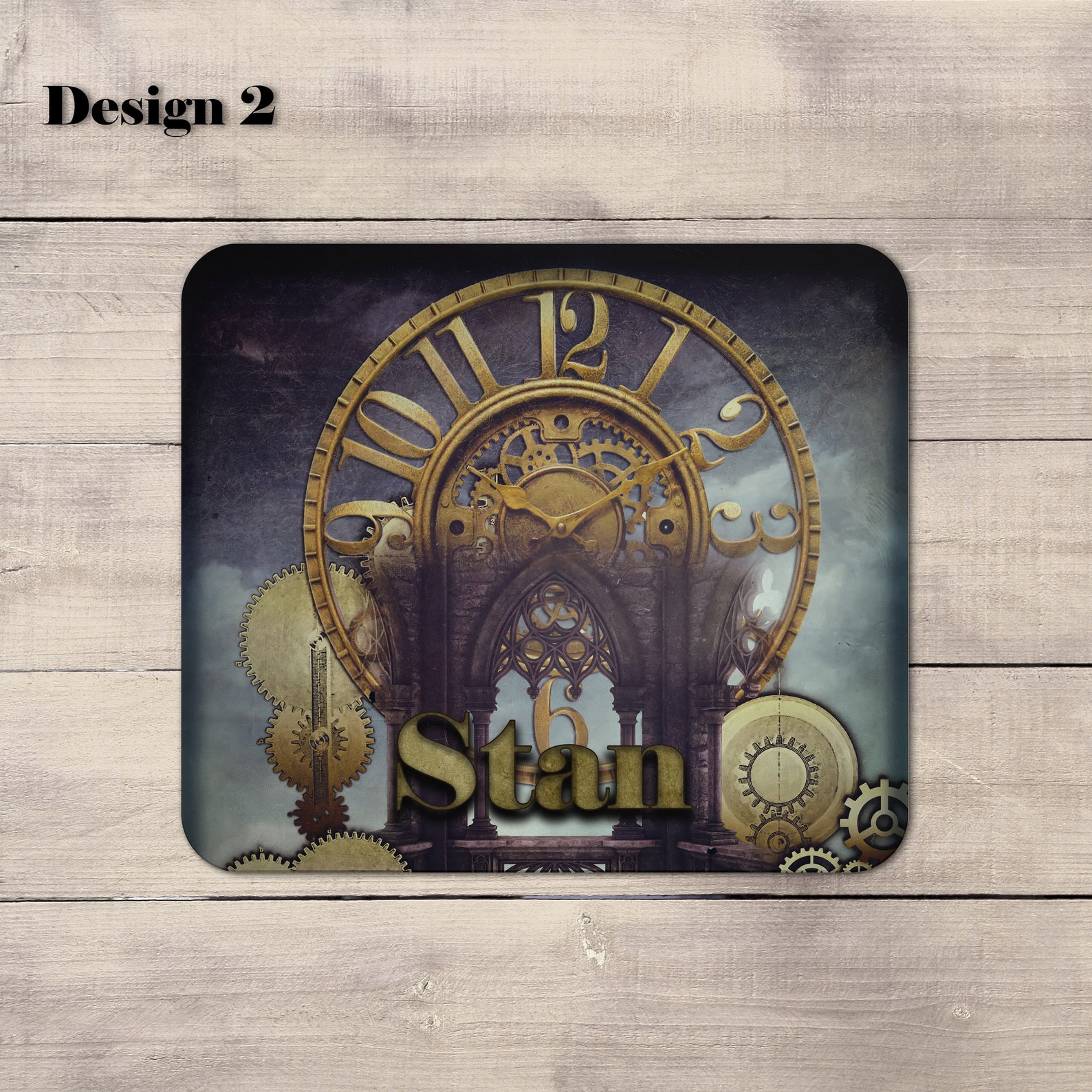 Steampunk Custom Mouse Pad Time Lost Custom Mouse Pad - Etsy