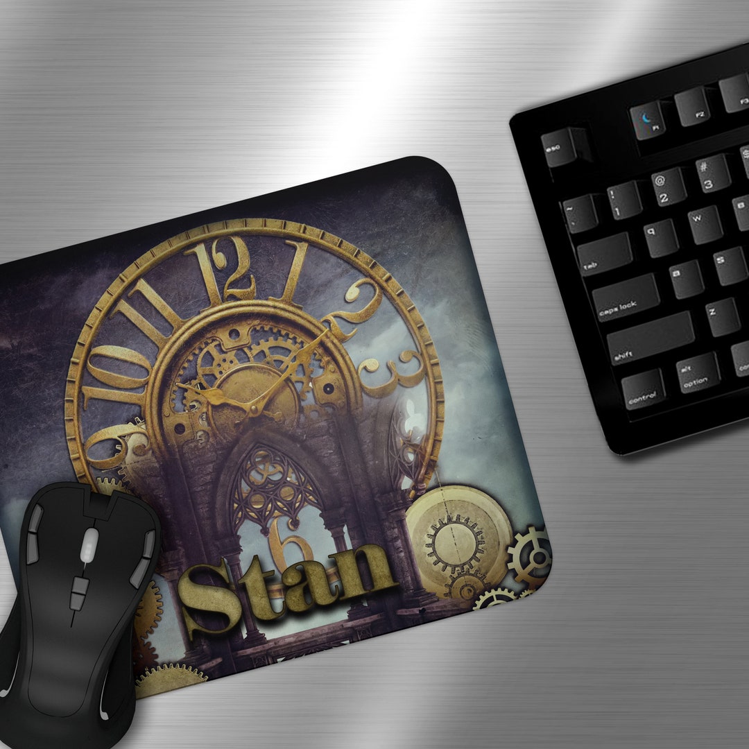 Steampunk Custom Mouse Pad Door to Time | Custom Mouse Pad ...
