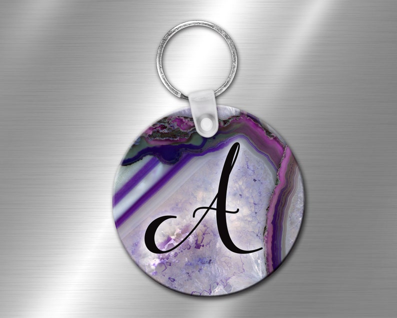 Purple Agate Geode License Plate & Frame: Car Coasters and Seat Belt ...