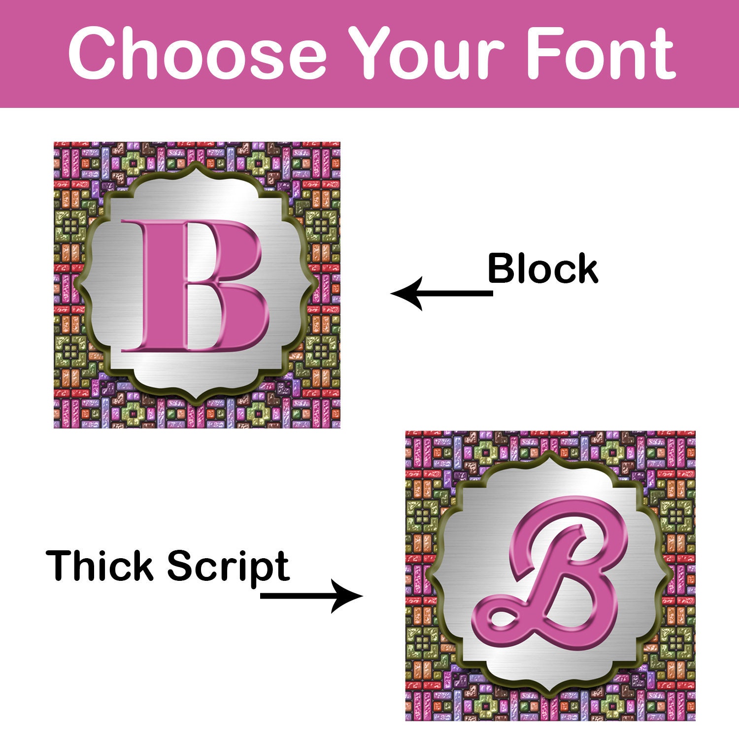 Stained Glass Luggage Tag Pink/red Bridal Party Gifts - Etsy