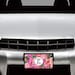Pink Peony Monogrammed License Plate, License Plate Frame Custom, Car ...