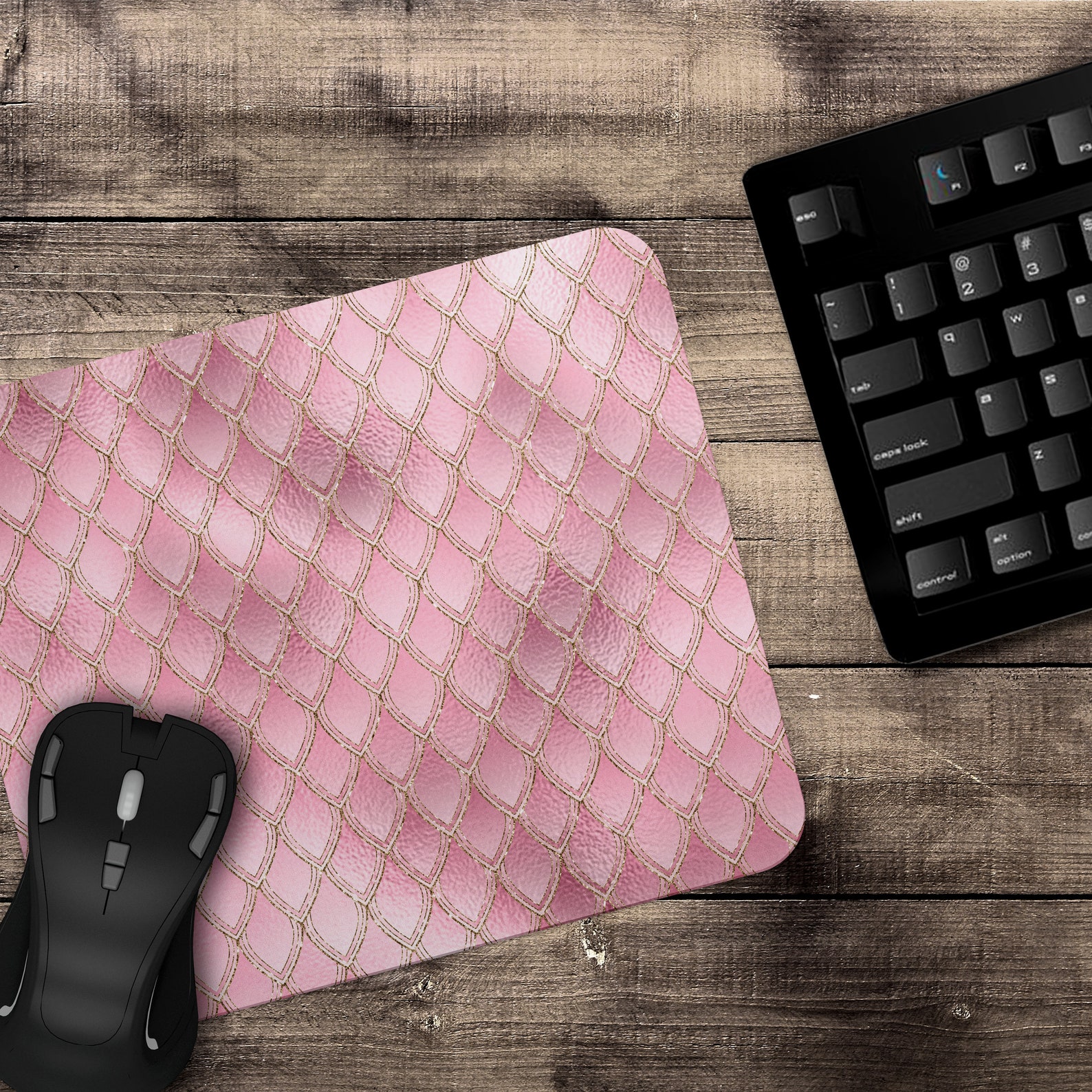 Dragon Mouse Pad Marbled Scales Magic Mousepad Medievil | Etsy