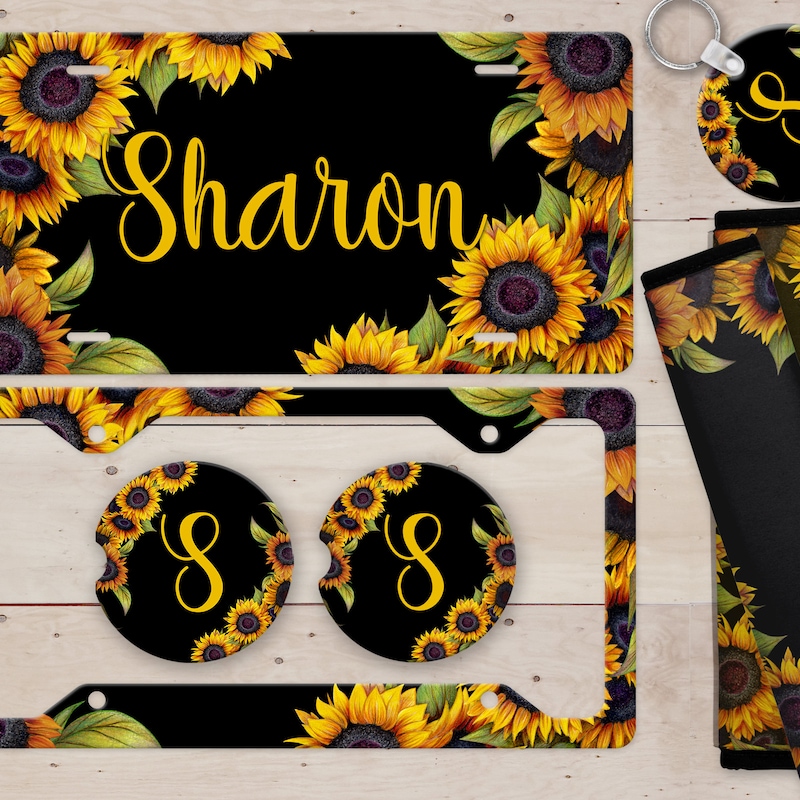 Sunflower Plate - Etsy