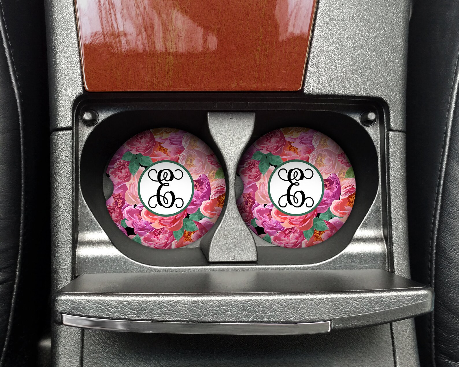 Pink Peony Monogrammed License Plate License Plate Frame - Etsy