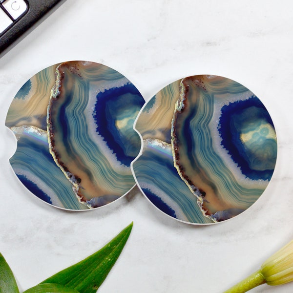 Agate Coaster - Etsy