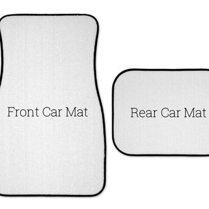 Cow Hide Turquoise Western Car Mats, Personalization Available - Etsy