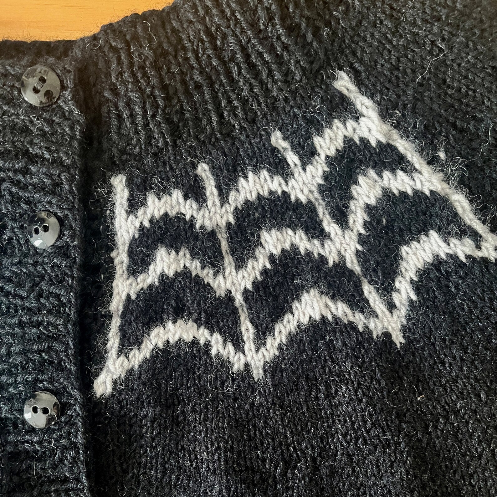The Spinster Cardigan | Digital Knitting Pattern | Halloween Spider Web ...