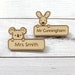 Name Badge / Name Tag Australian Animal Designs / Koala Name Badge ...