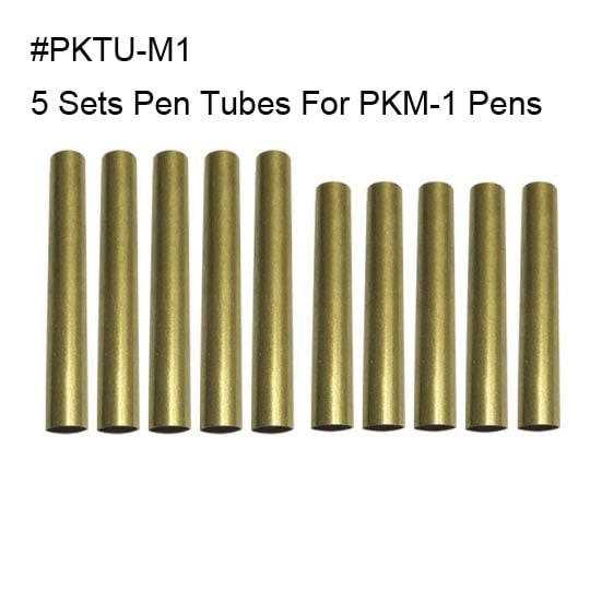 PKM-1 Chrome Gold Ballpoint Twist Pen Kits - Etsy
