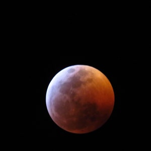 Red Moon Lunar Eclipse 2018- Digital Download Art Prints - Etsy