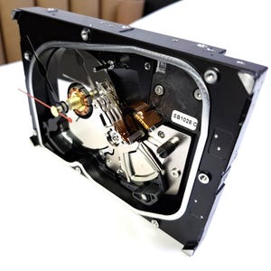 Upcycled Hard Drive Desk Clock, Geeky Tech Wall Art - Etsy UK