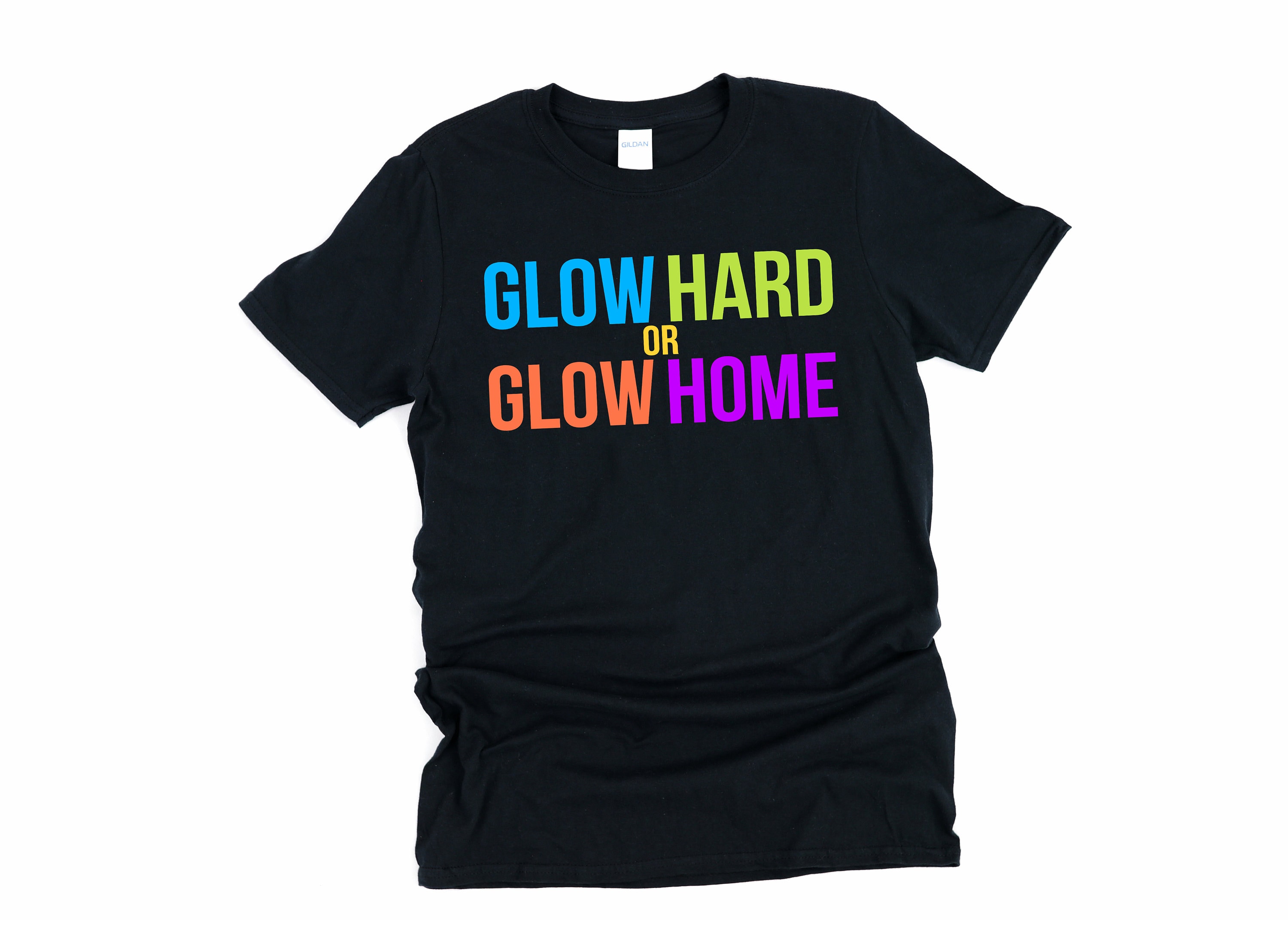 Glow Party Glow Hard or Glow Home Glow Birthday Party Glow - Etsy
