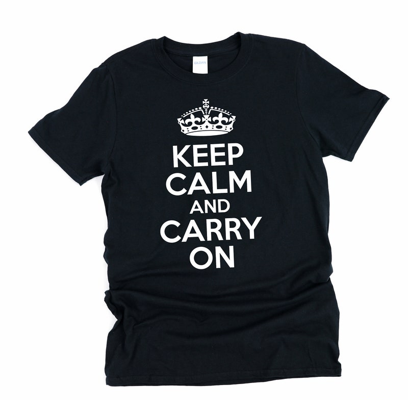 Keep Calm Shirt - Etsy