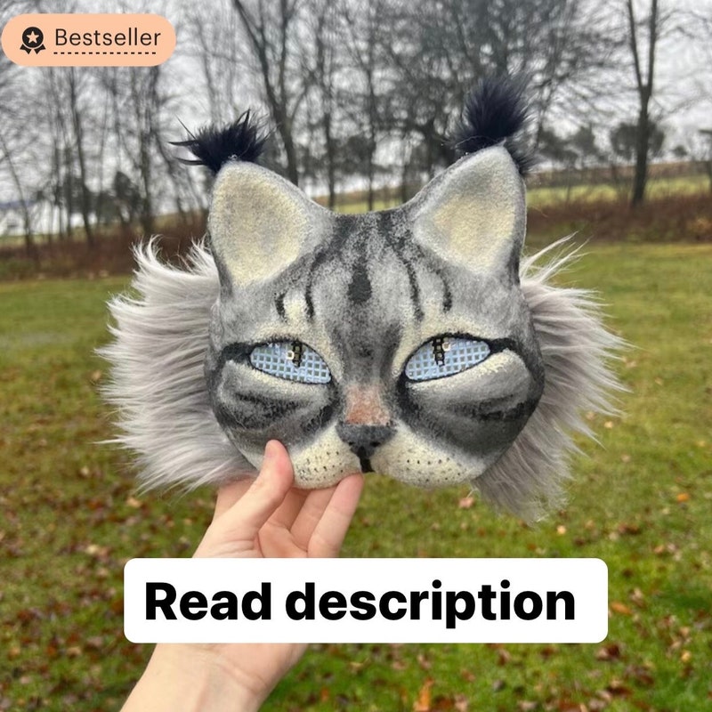 Lynx Therian Mask - Etsy