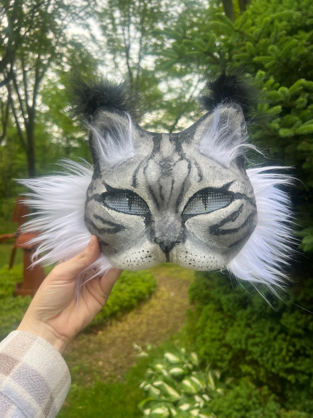 Therian Cat Mask MADE TO ORDER - Etsy
