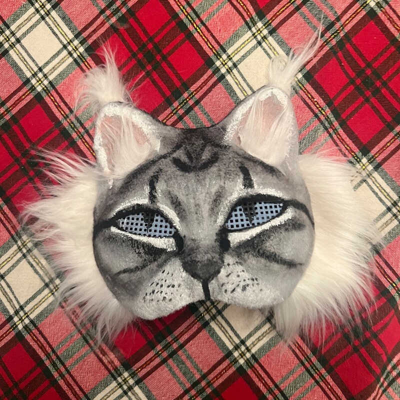 Realistic Cat Masks - Etsy