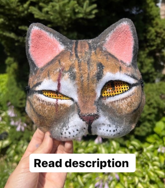 Persian Cat Therian Mask