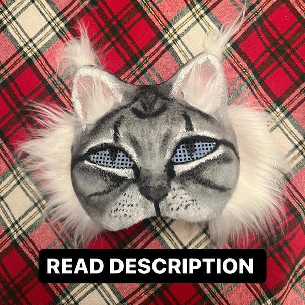 Therian Cat Mask Bobcat - Etsy