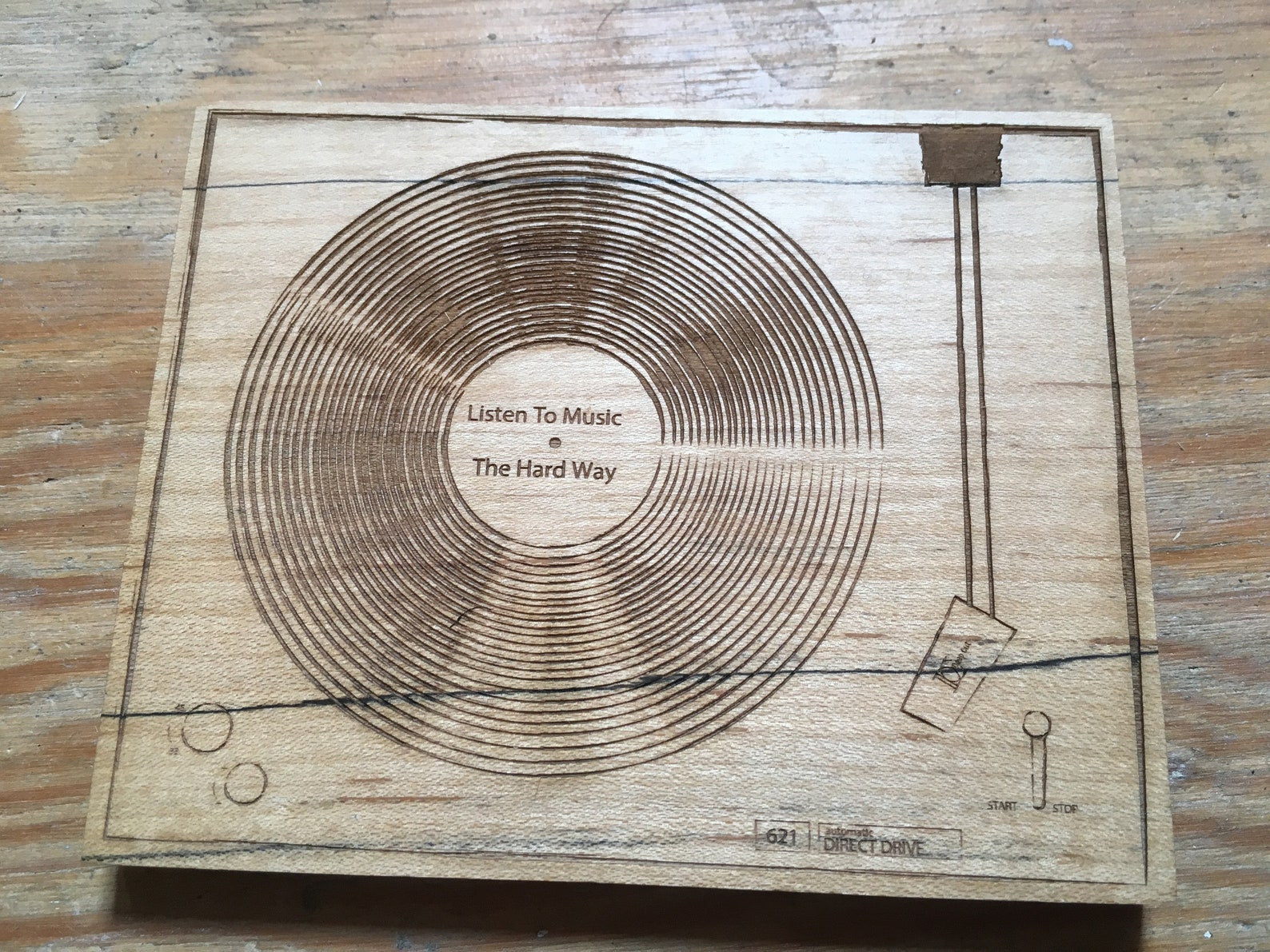 Turntable Coasters | Etsy