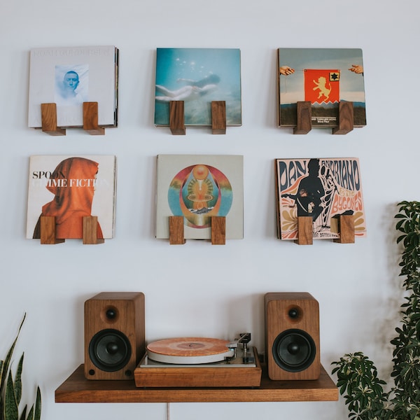 Vinyl Record Display - Etsy