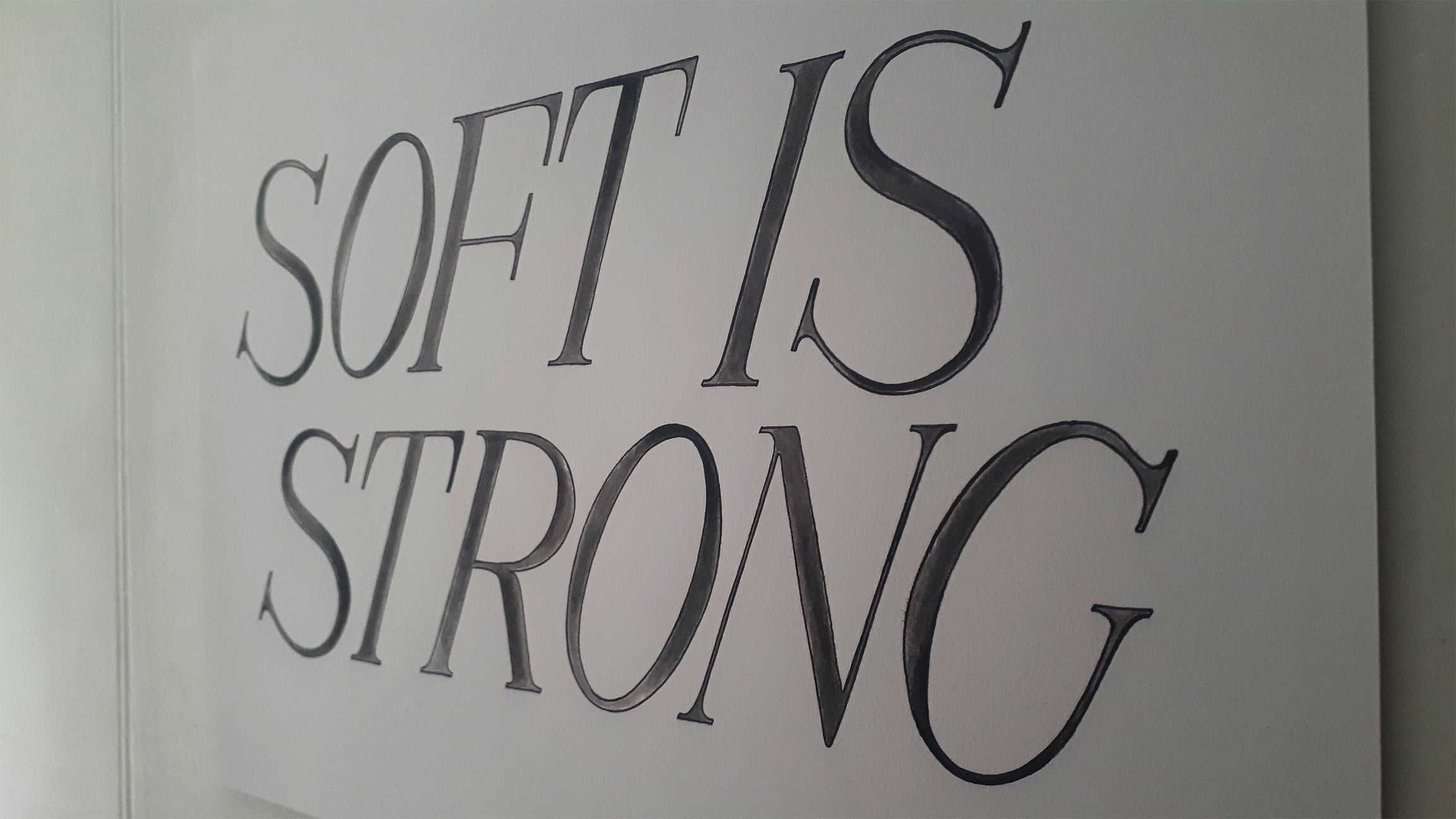 Soft is Strong A4 Pen and Ink Lao Tzu Quote, Unframed - Etsy UK